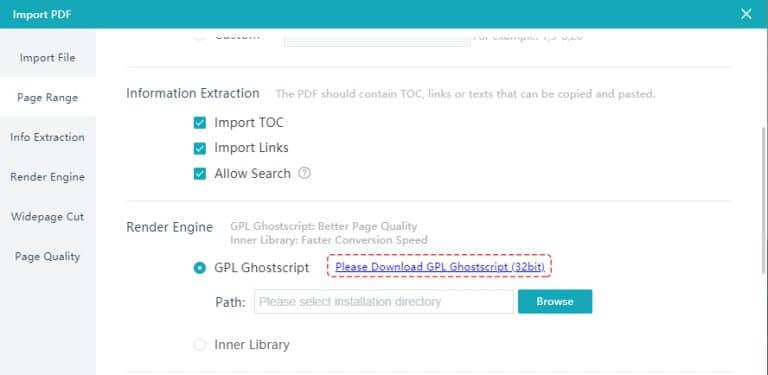 How to apply GPL Ghostscript as the render engine for your book(For Win) - FlipBuilder Help Center