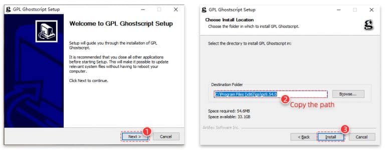 How To Apply Gpl Ghostscript As The Render Engine For Your Bookfor Win